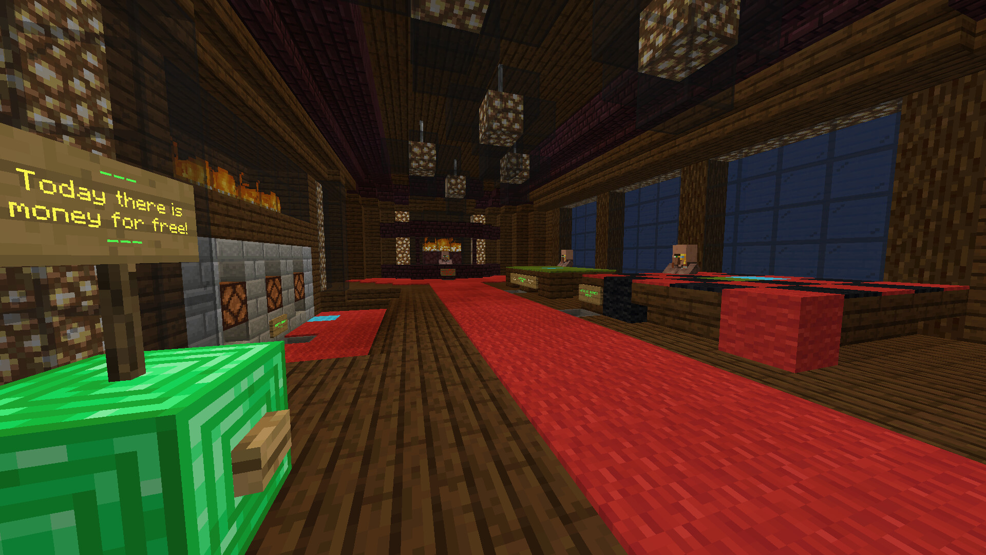 Among TREES and DANGERS Minecraft Map