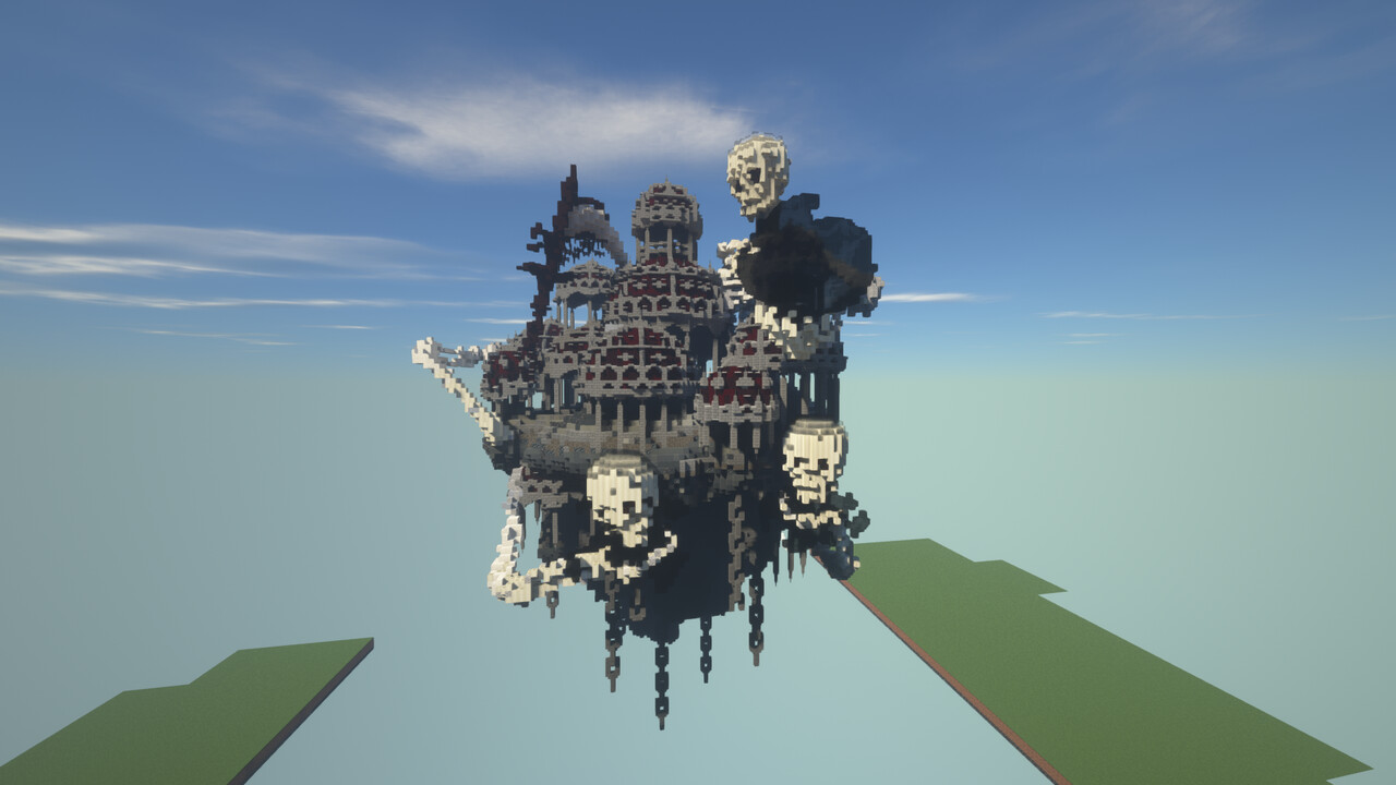 Floating Skull Island Minecraft Map