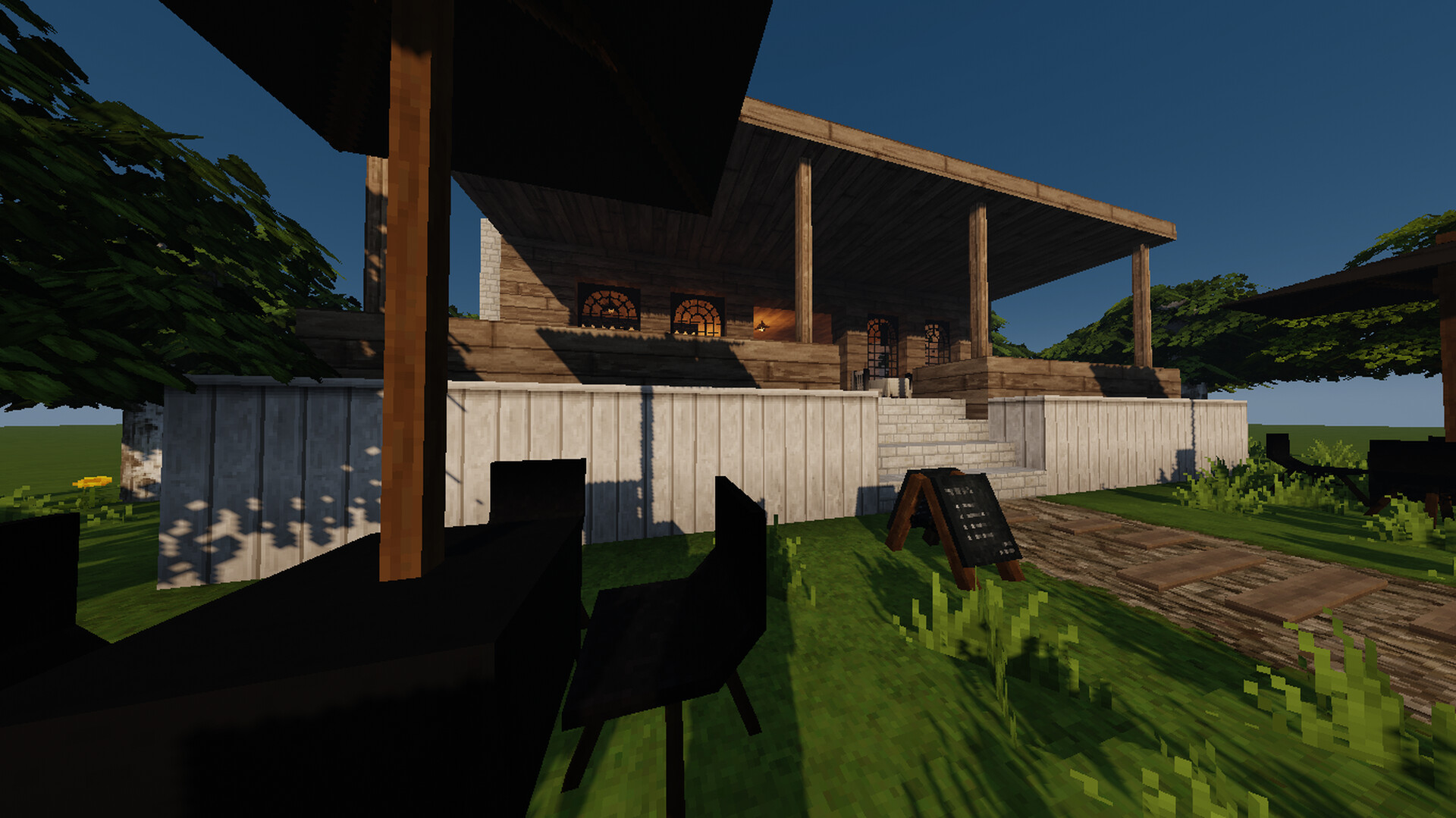 Aesthetic Brown Cafe | Cocricot Mod | Minecraft Map