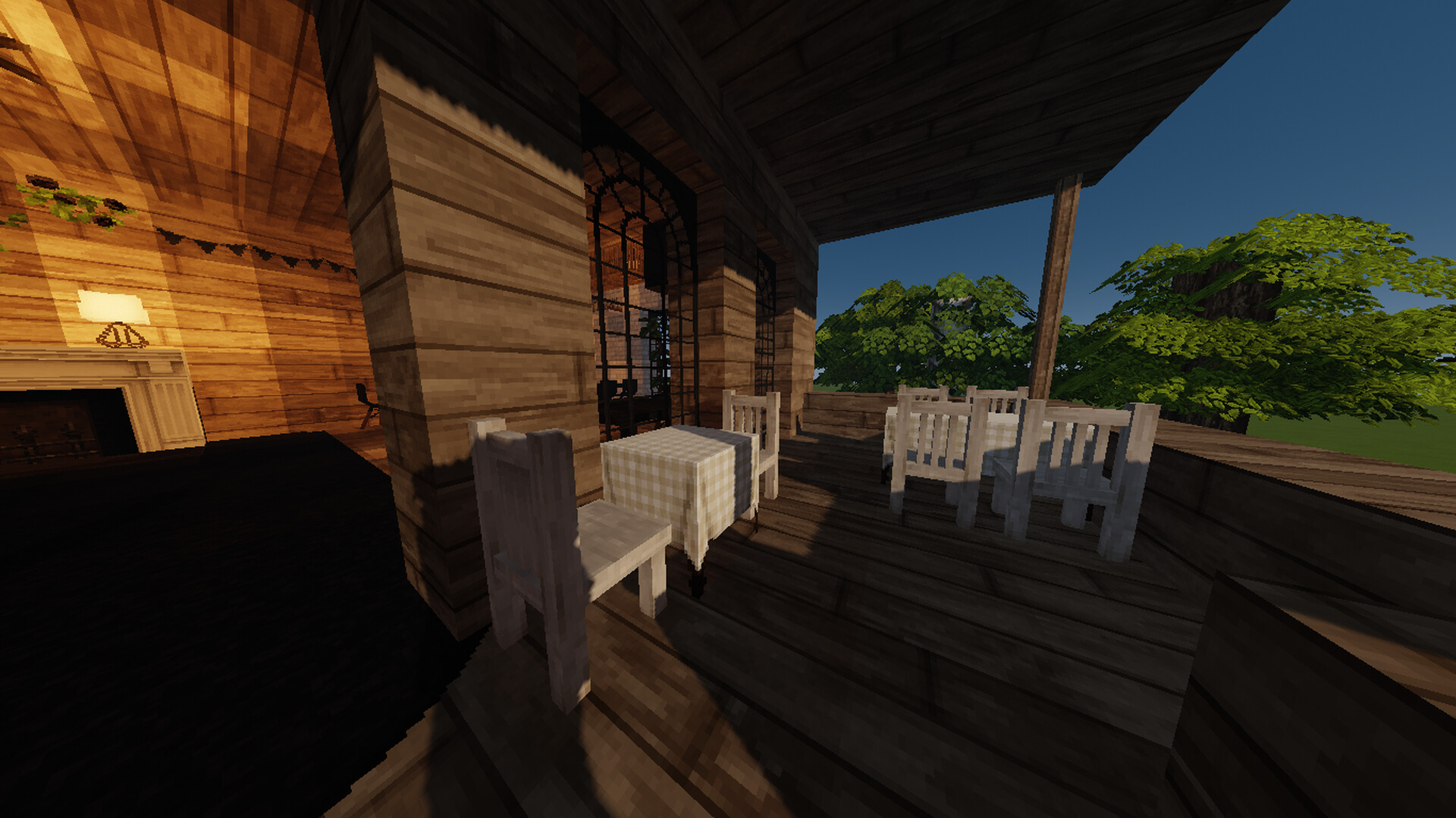 Aesthetic Brown Cafe | Cocricot Mod | Minecraft Map