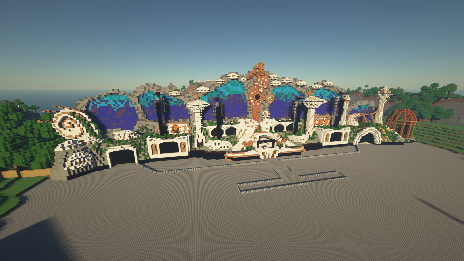 Tomorrowland 2018 Planaxis Minecraft Map