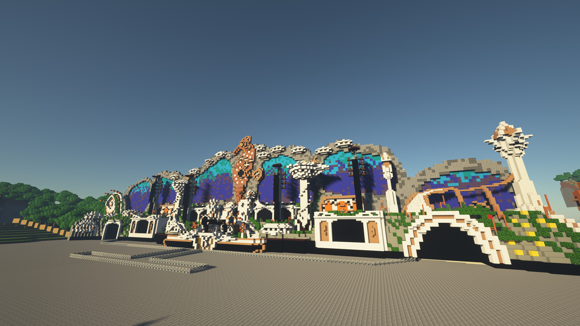 Tomorrowland 2018 Planaxis Minecraft Map