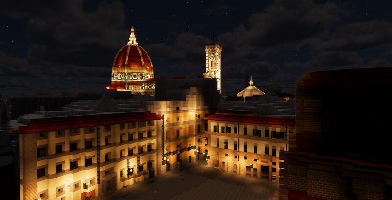 ⚜️Florence-Project⚜️ - Florence at night Minecraft Map