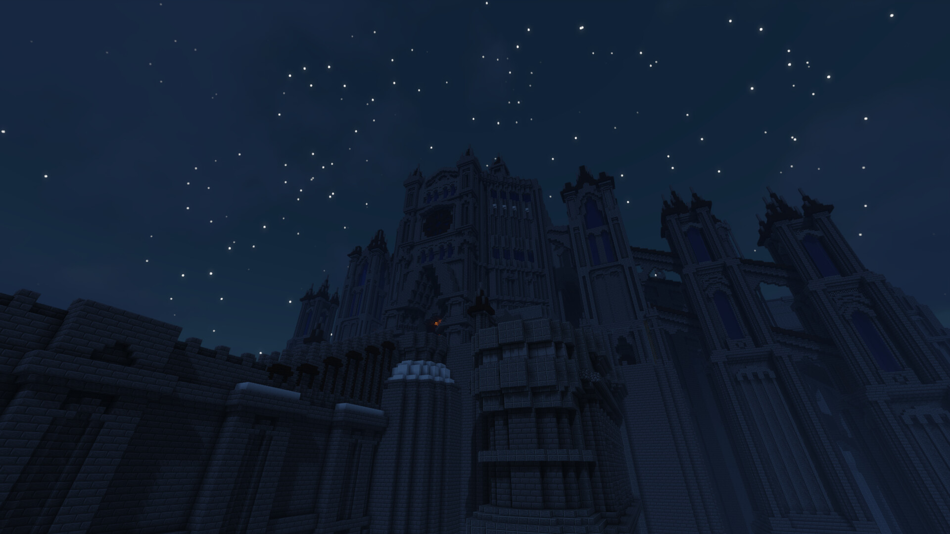 Anor Londo recreated. Minecraft Map