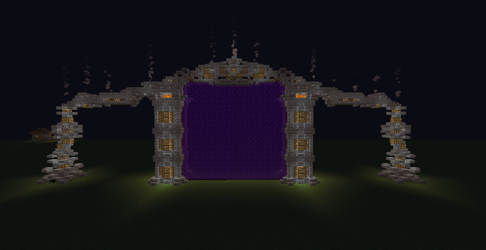 Carte de Nether Portal Minecraft Map
