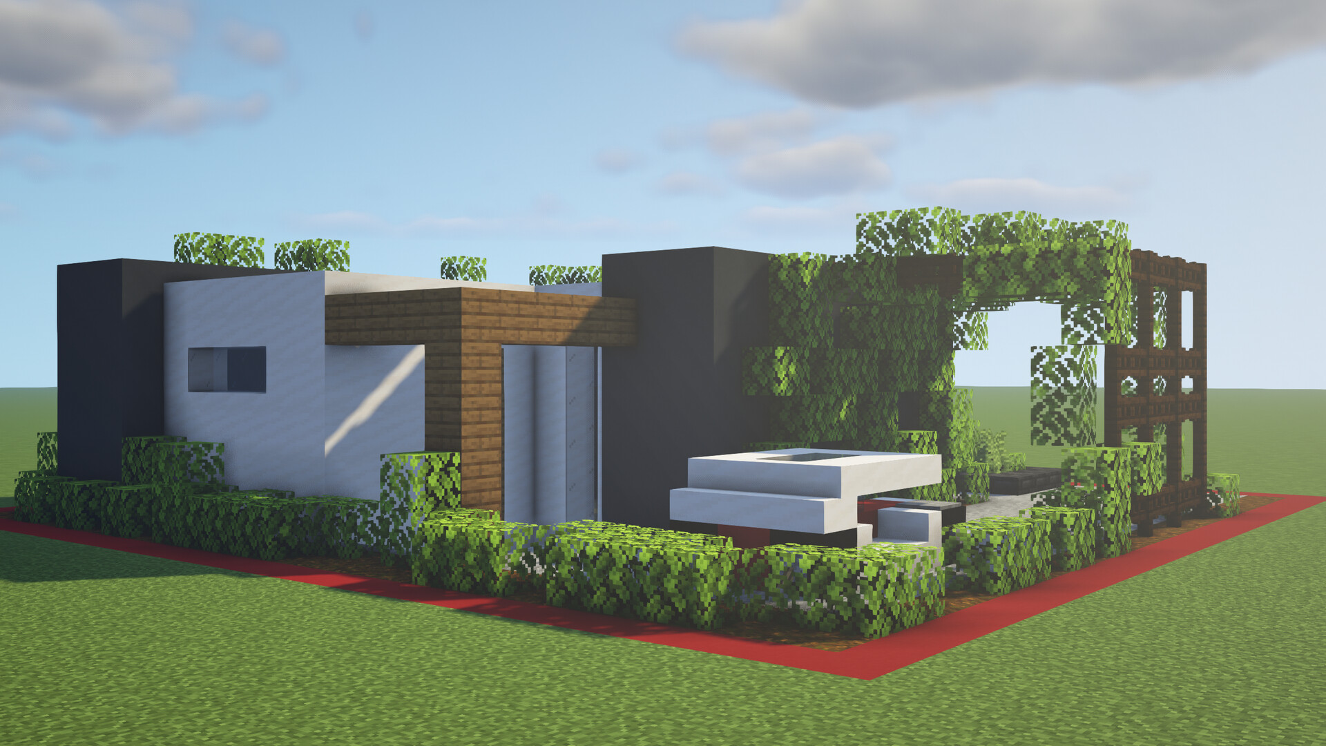 25x25 Modern House [DOWNLOAD] Minecraft Map