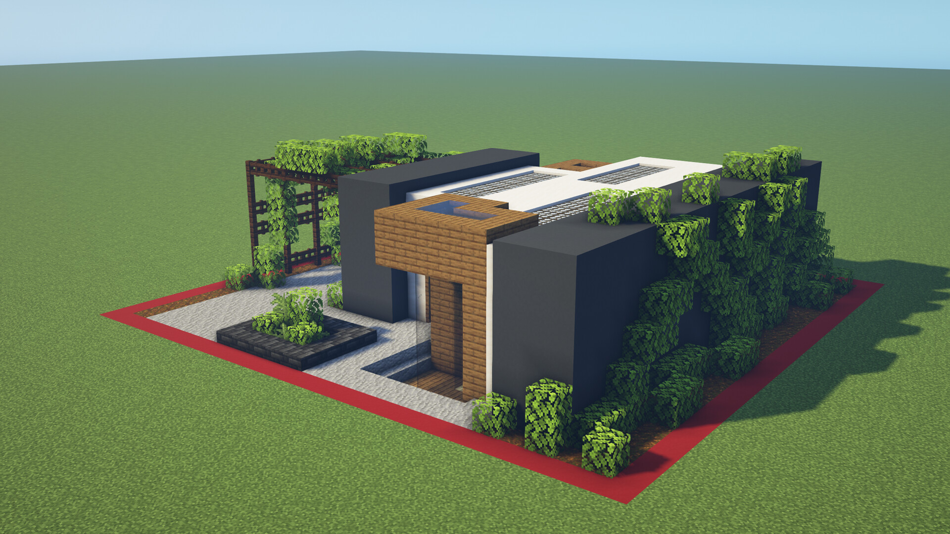 25x25 Modern House [DOWNLOAD] Minecraft Map
