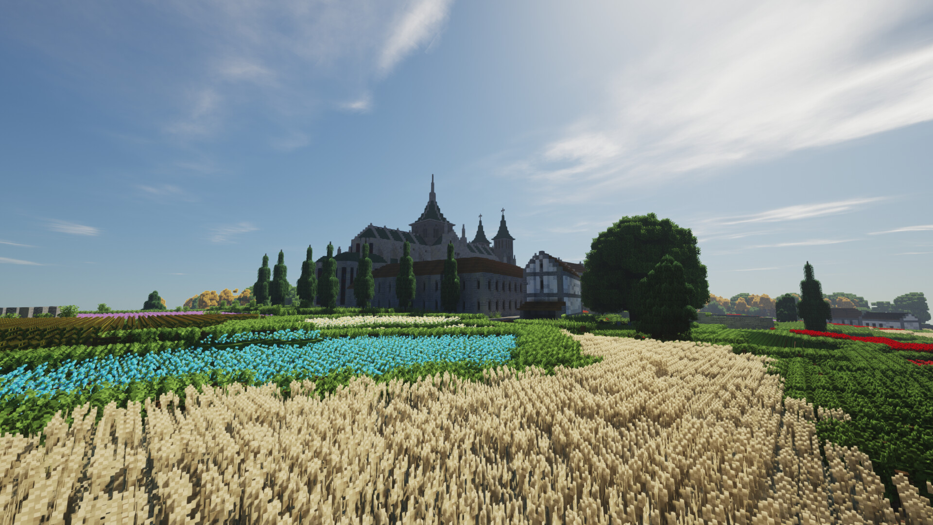 The medieval abbey of Val-d'Orge // L'abbaye médiévale de Val-d'Orge Minecraft Map