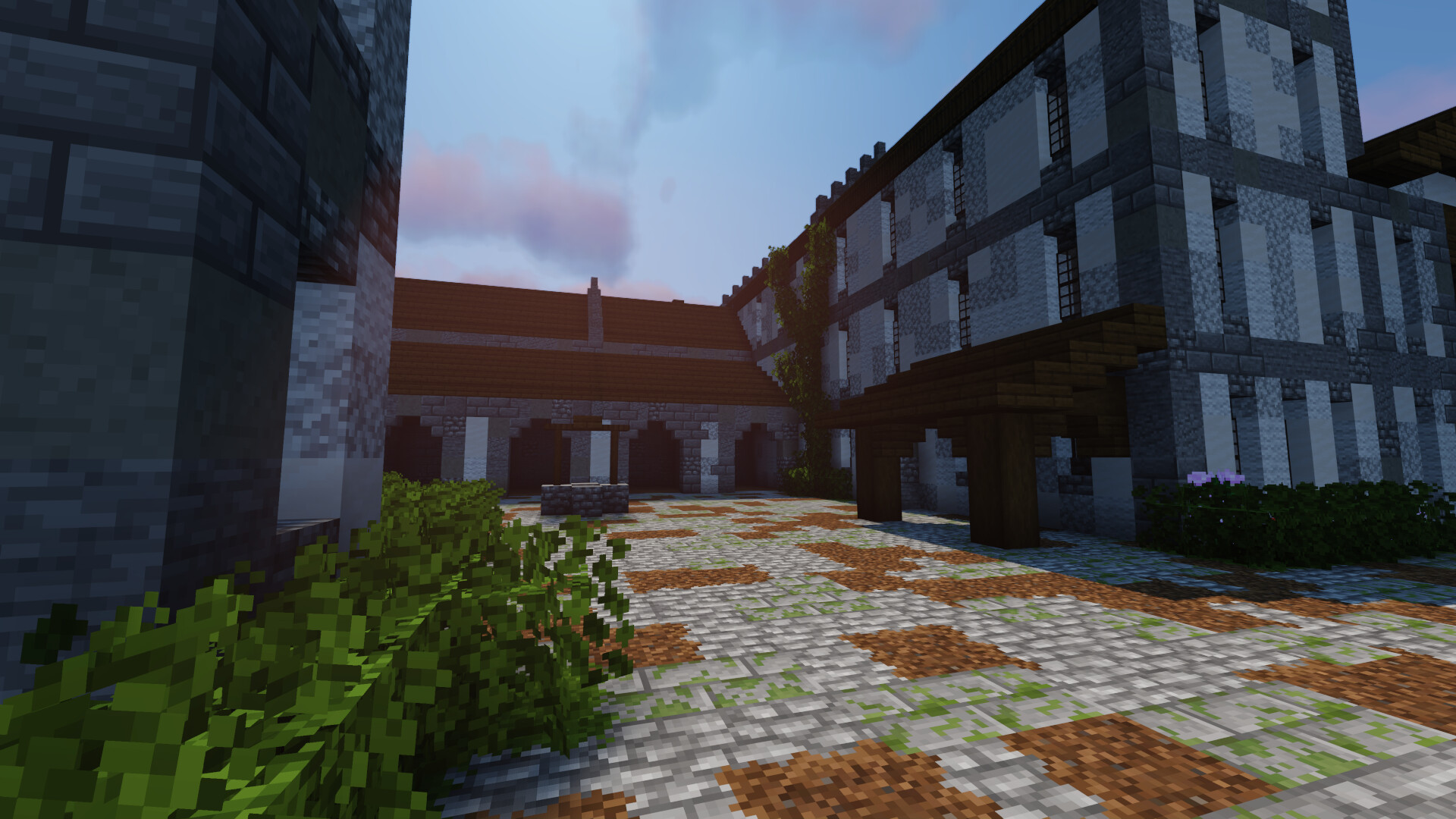 The medieval abbey of Val-d'Orge // L'abbaye médiévale de Val-d'Orge Minecraft Map