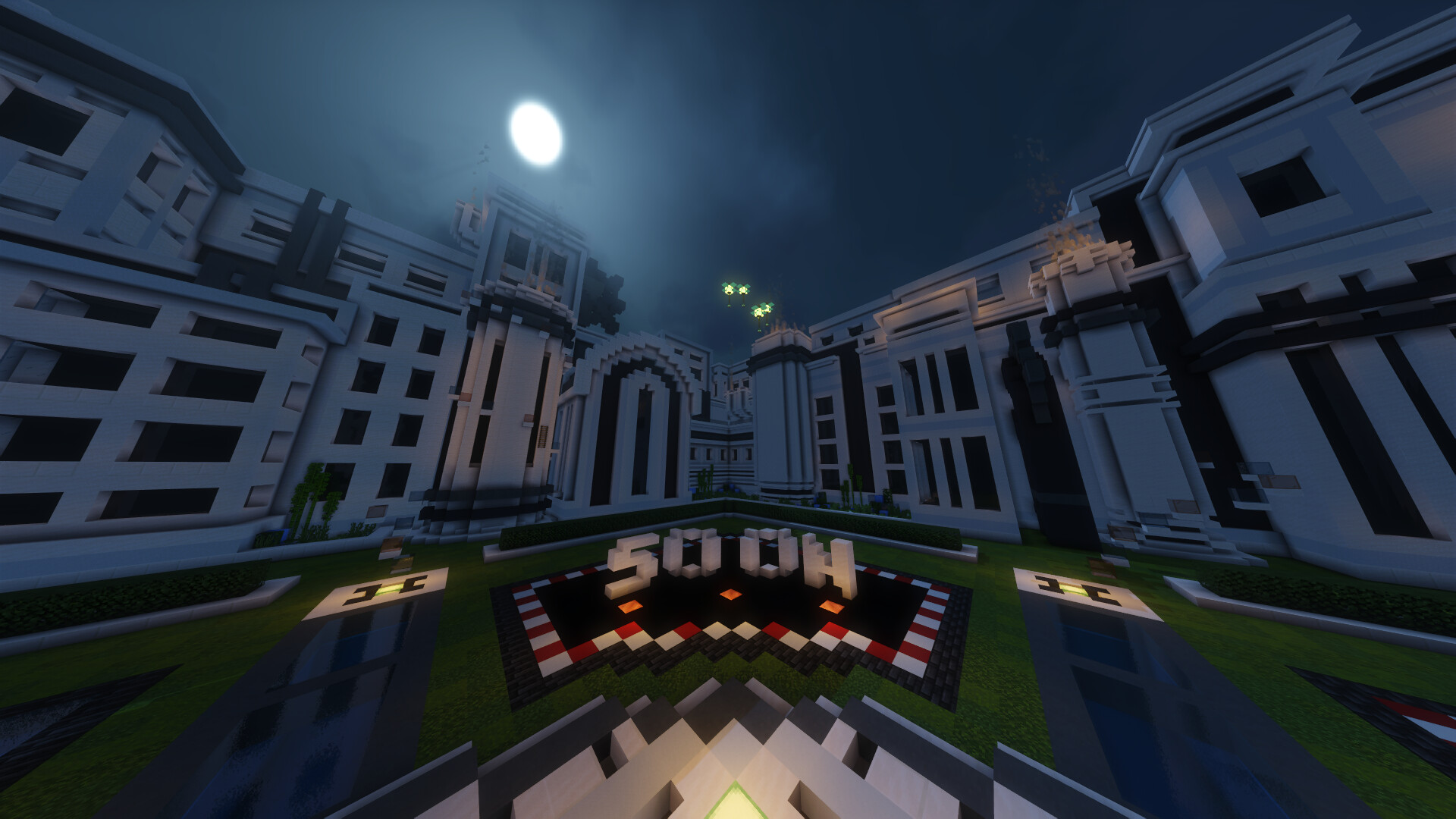 Futuristic/Sci-Fi/Steampunk Server Spawn/Hub/Lobby (+ Download) Minecraft Map