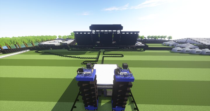 Coachella Music & Arts Festival (Replica) Minecraft Map