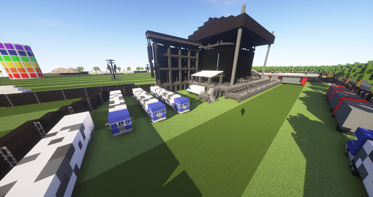 Coachella Music & Arts Festival (Replica) Minecraft Map