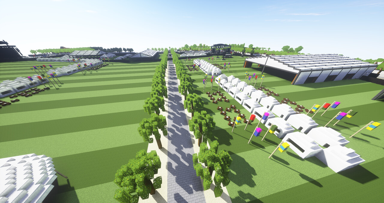 Coachella Music & Arts Festival (Replica) Minecraft Map
