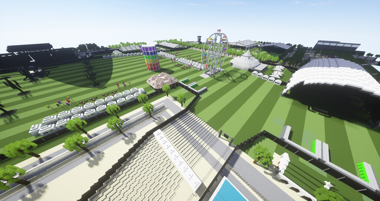 Coachella Music & Arts Festival (Replica) Minecraft Map