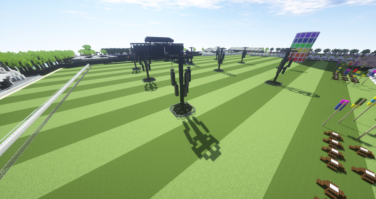 Coachella Music & Arts Festival (Replica) Minecraft Map