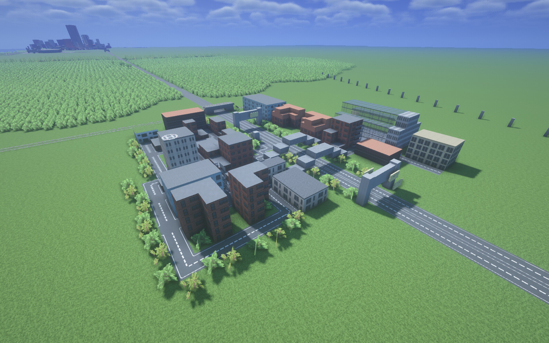 Small County Minecraft Map