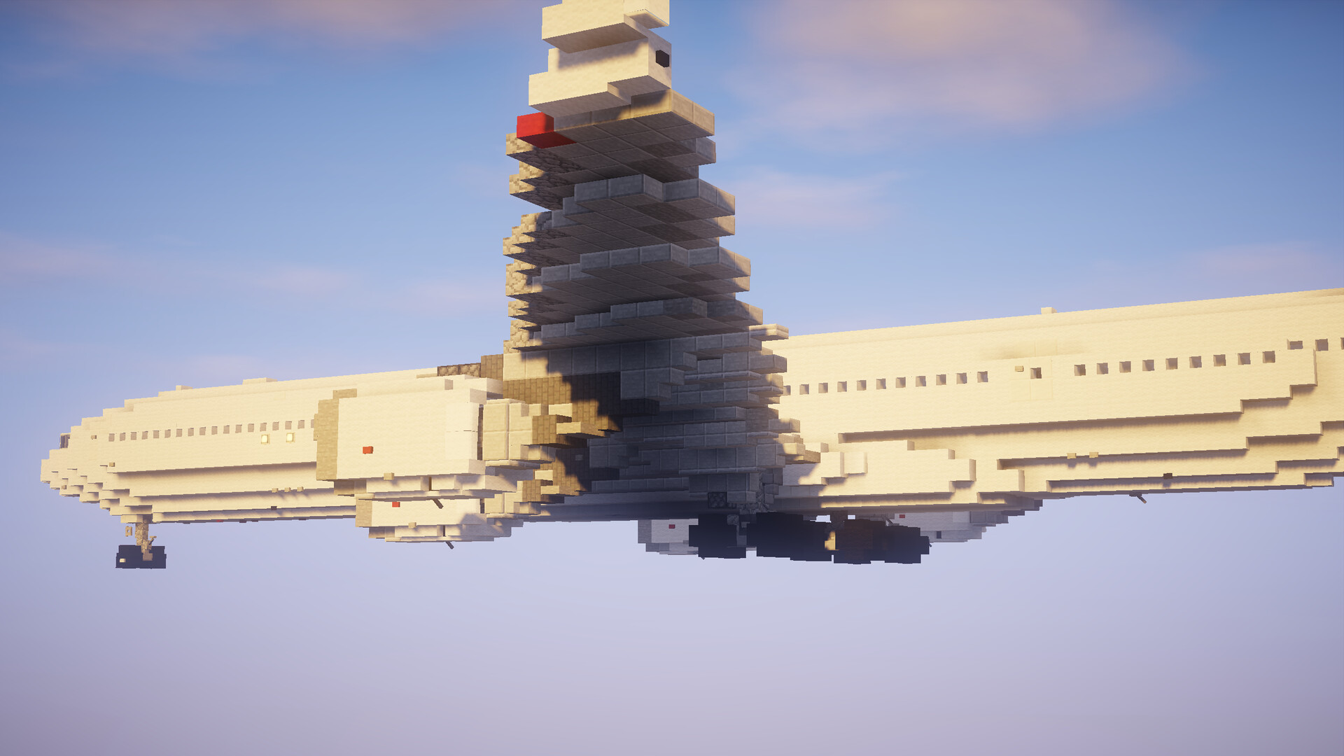 1,5:1 Airbus A340-600 Minecraft Map