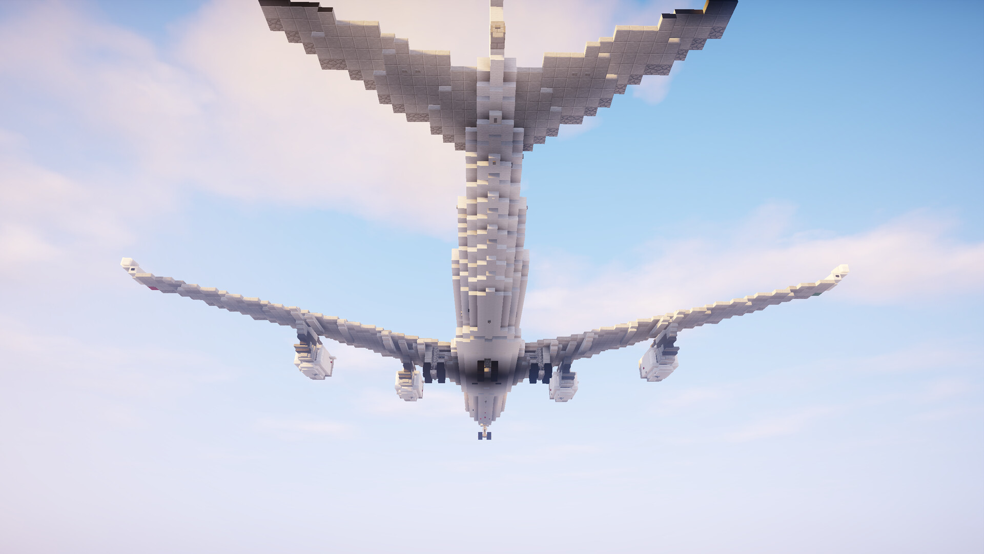 1,5:1 Airbus A340-600 Minecraft Map