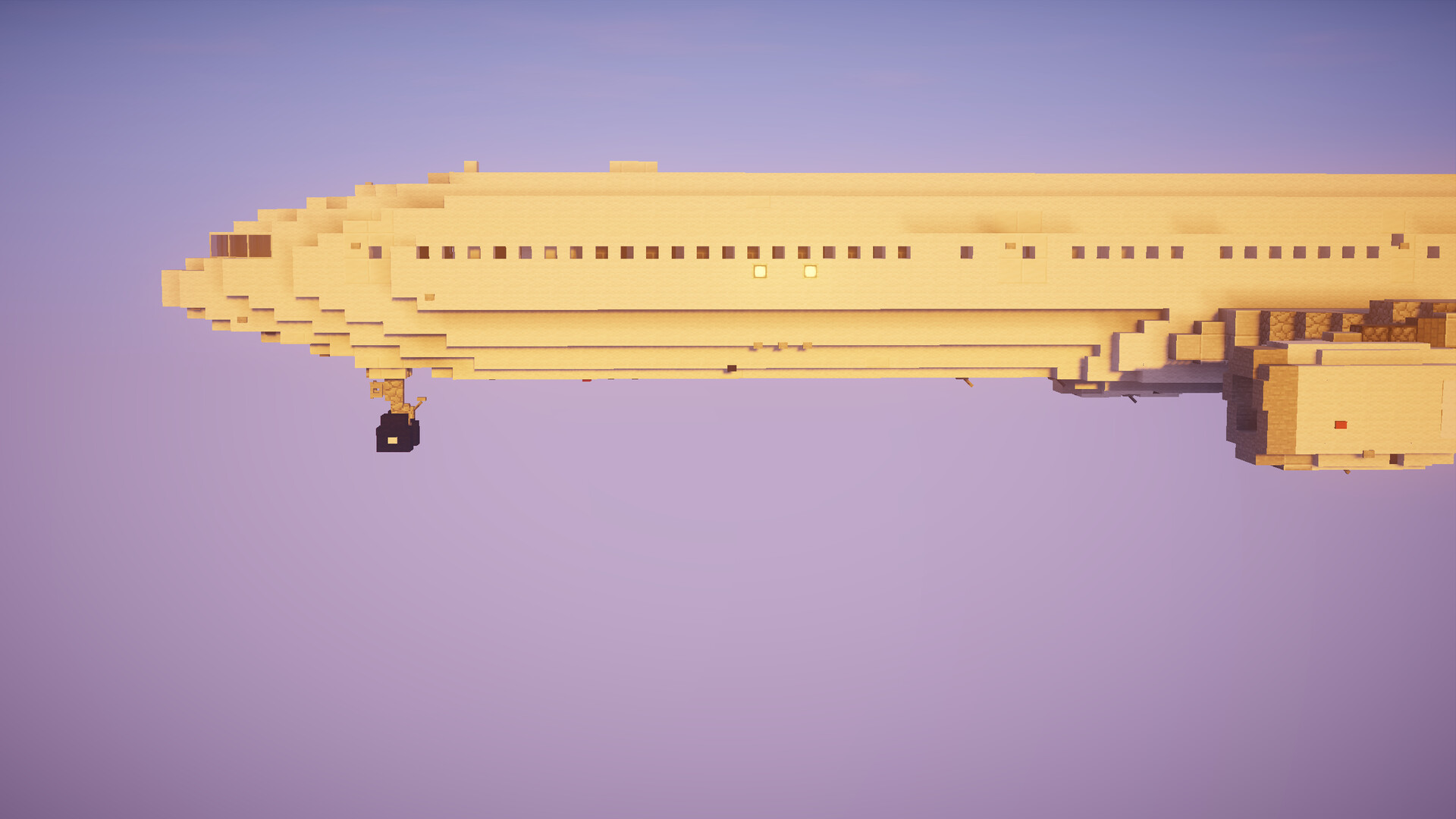 1,5:1 Airbus A340-600 Minecraft Map