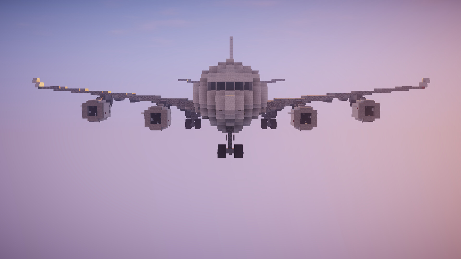 1,5:1 Airbus A340-600 Minecraft Map