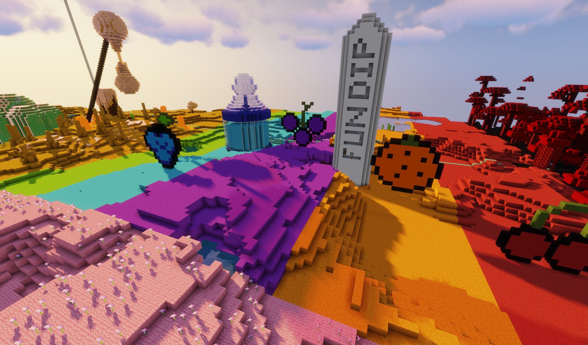 Candy Land Hunt Minecraft Map