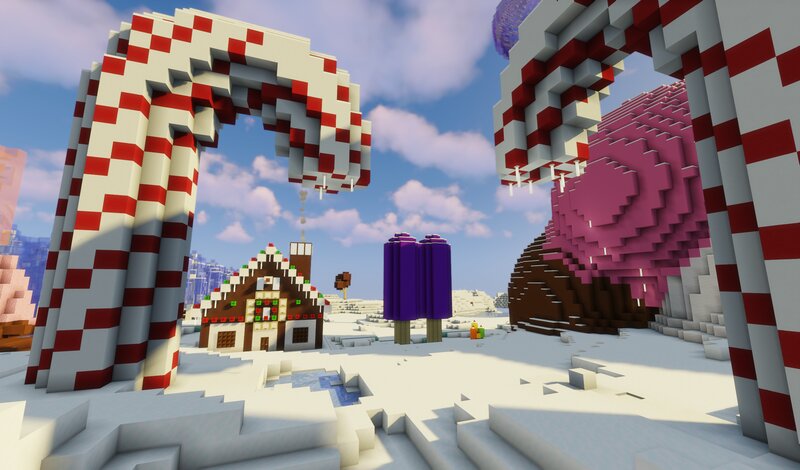 Candy Land Hunt Minecraft Map