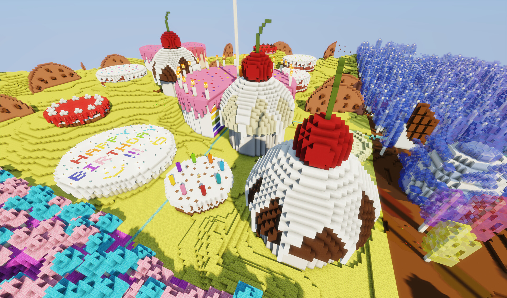 Candy Land Hunt Minecraft Map