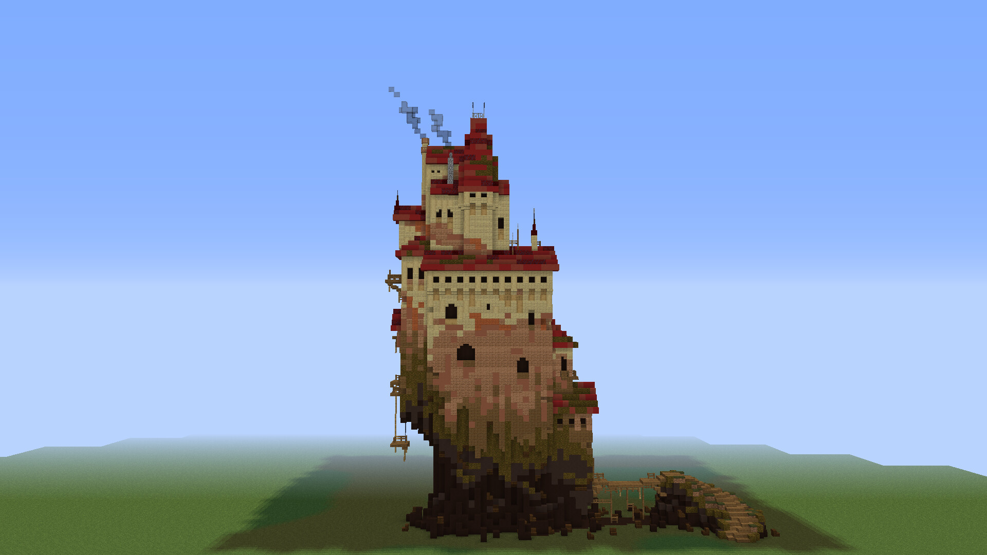 Concept art Castle Minecraft Map