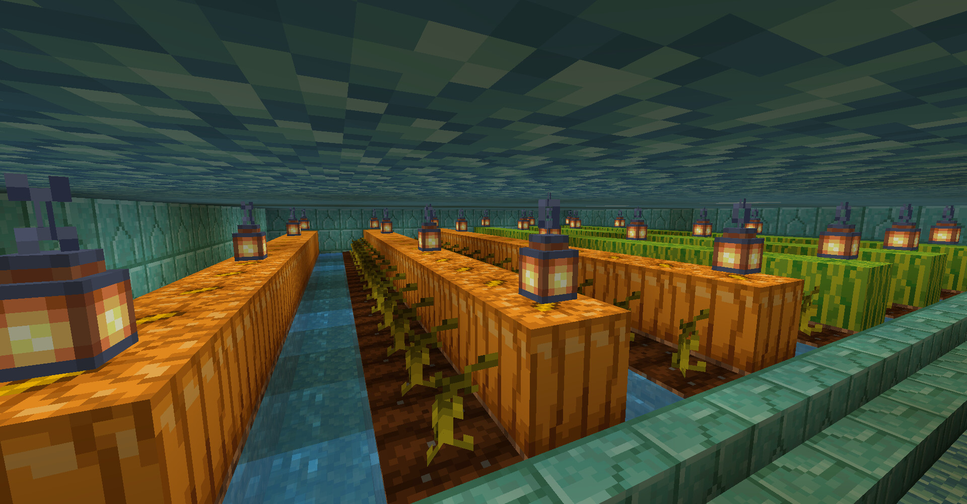 Ocean monument base Minecraft Map