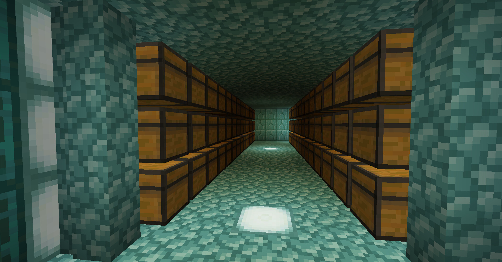Ocean monument base Minecraft Map