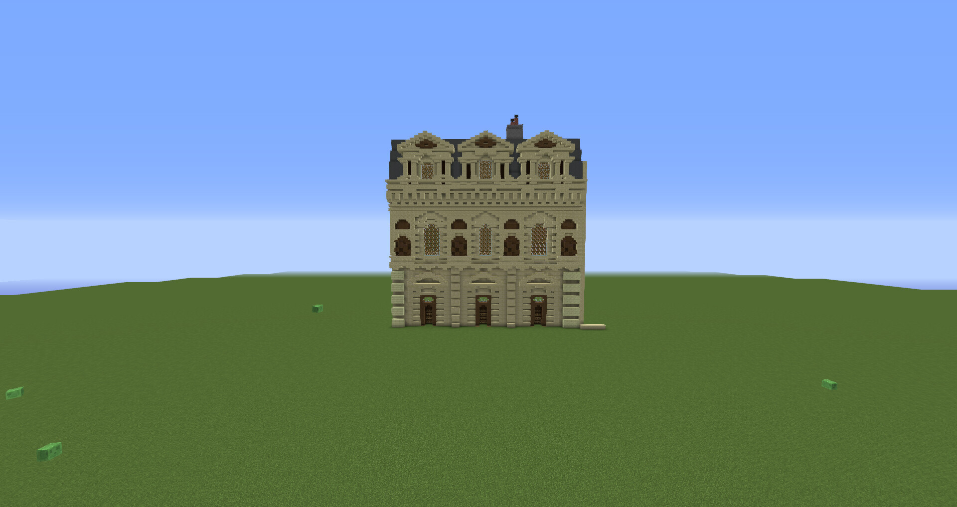 paris building Minecraft Map