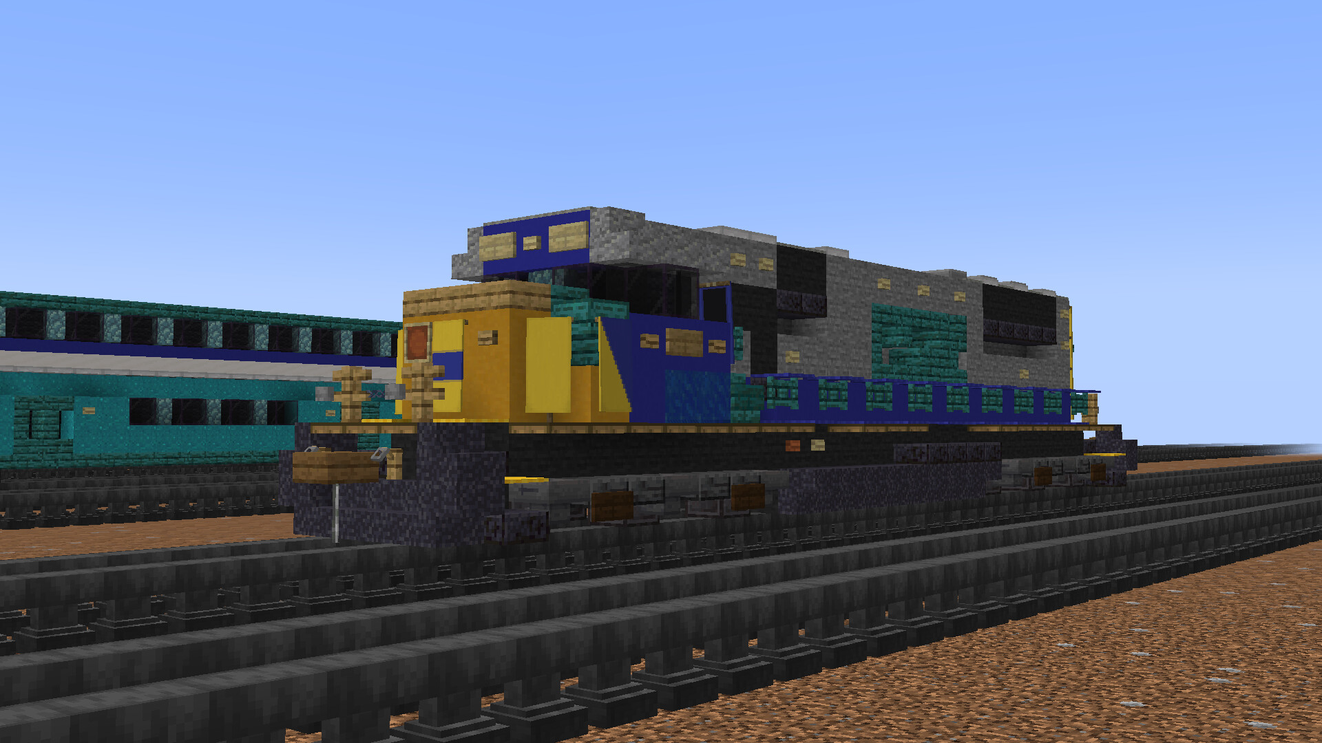 CSX - EMD SD70-MAC YN2 Minecraft Map
