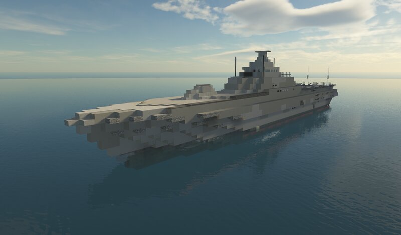 Visby class Corvette Minecraft Map