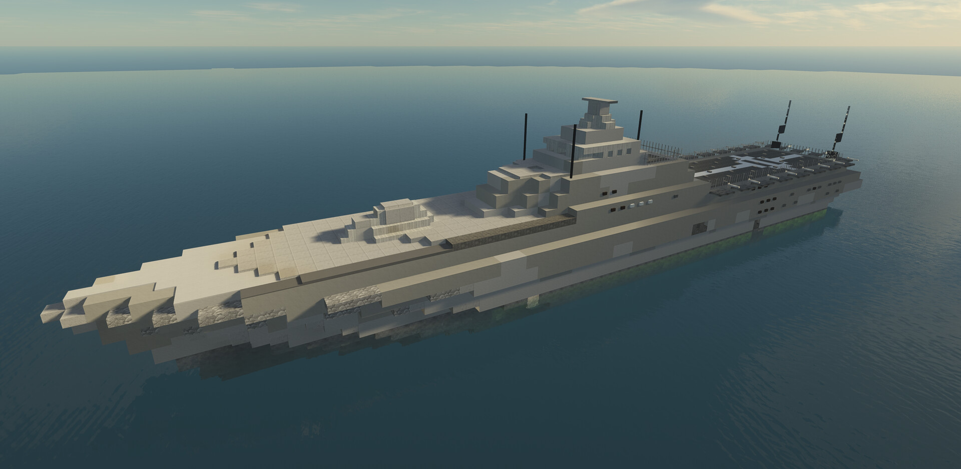 Visby class Corvette Minecraft Map
