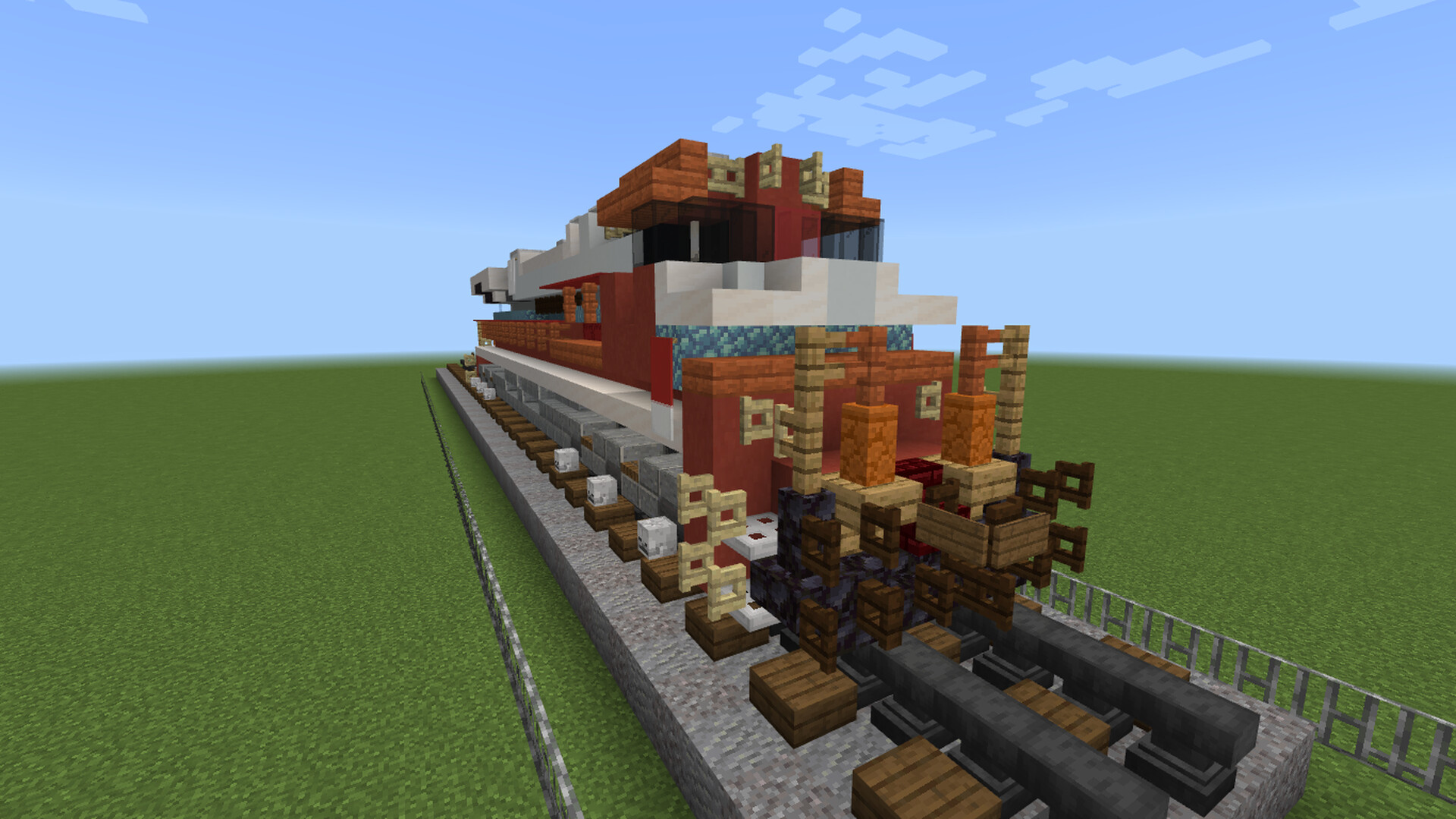 NS 8105 (Interstate Heritage Unit) ES44AC Minecraft Map