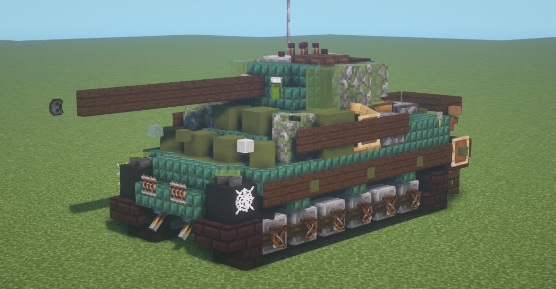 M4 "Sherman Firefly" IC (Composite) (1.5:1 Scale) Minecraft Map