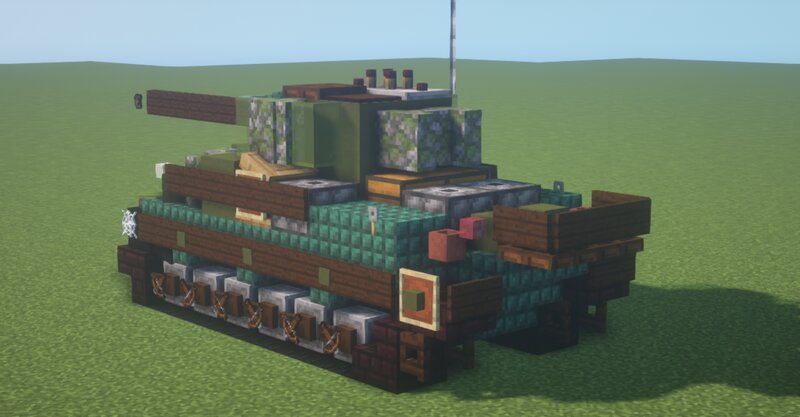 M4 "Sherman Firefly" IC (Composite) (1.5:1 Scale) Minecraft Map