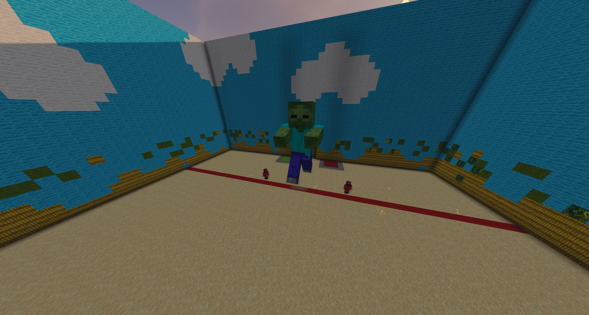 Squid Game - Red Light Green Light Map Minecraft Map