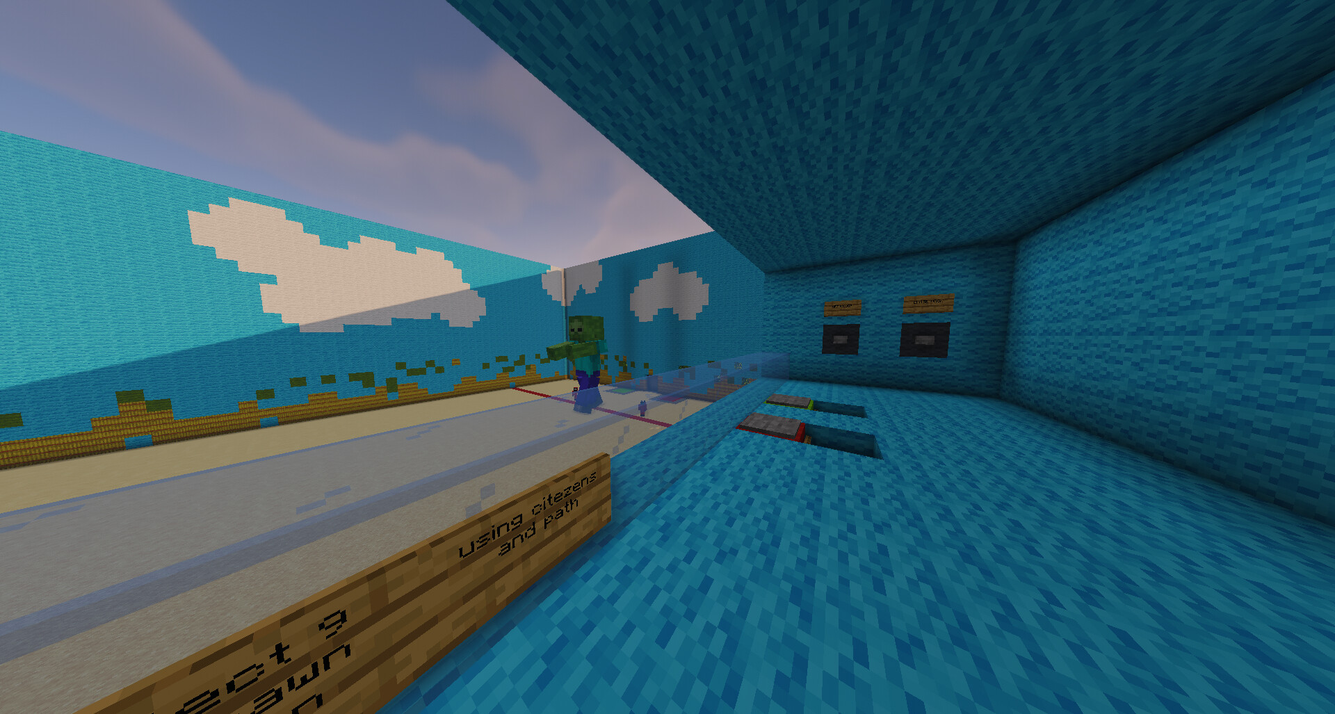 Squid Game - Red Light Green Light Map Minecraft Map