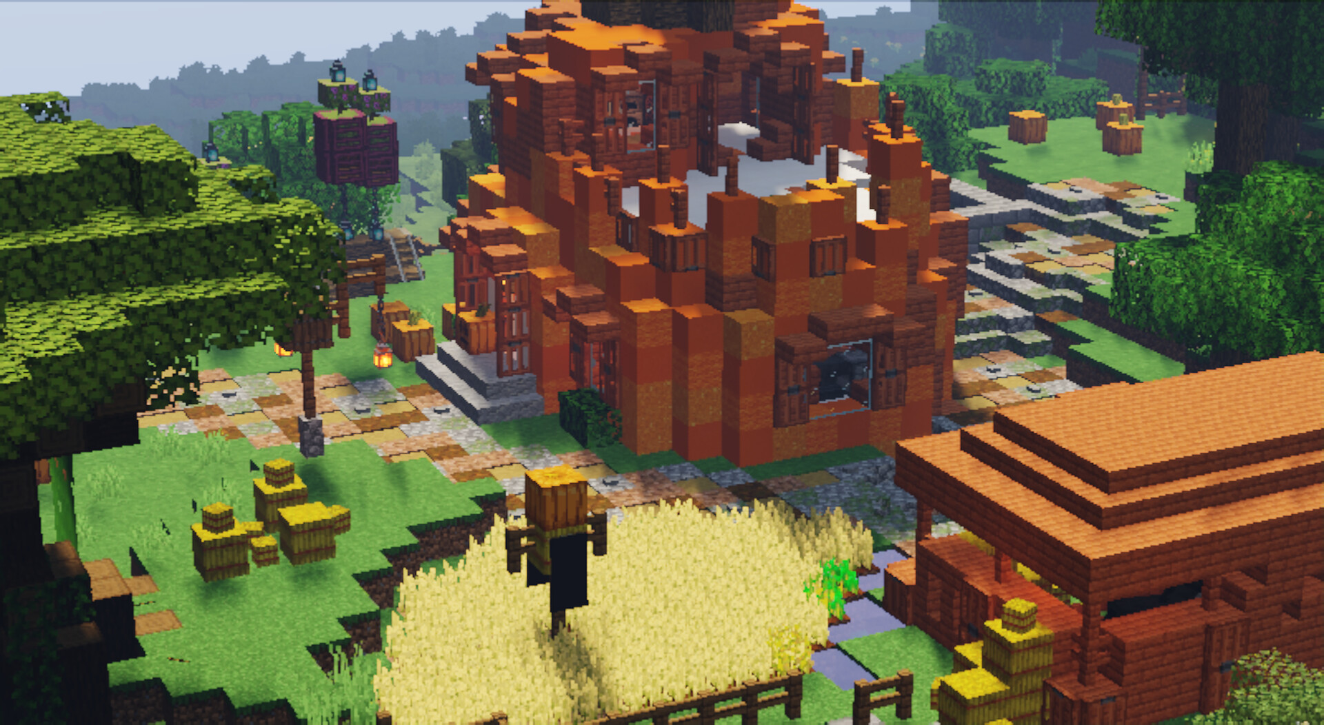 Pumpkin House Minecraft Map