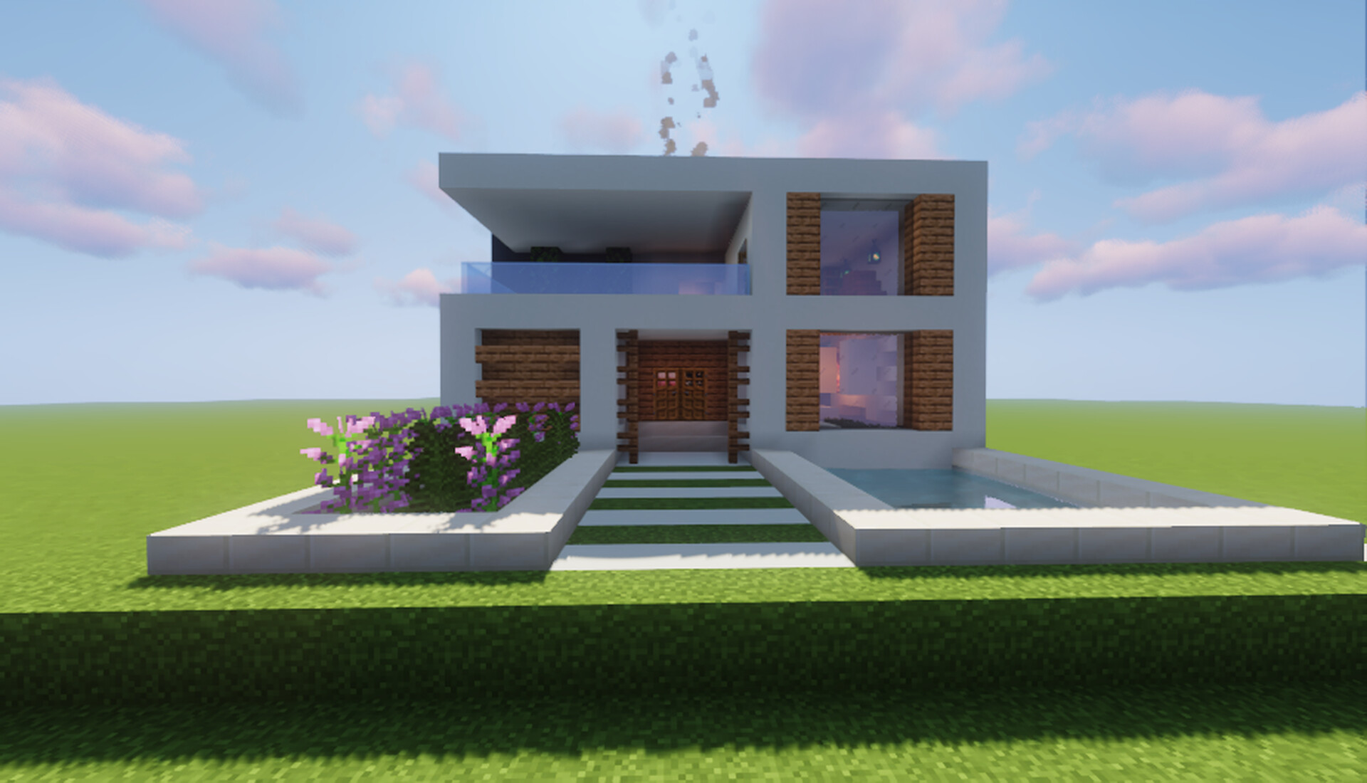 Modern mansion java 1.16.5 Minecraft Map