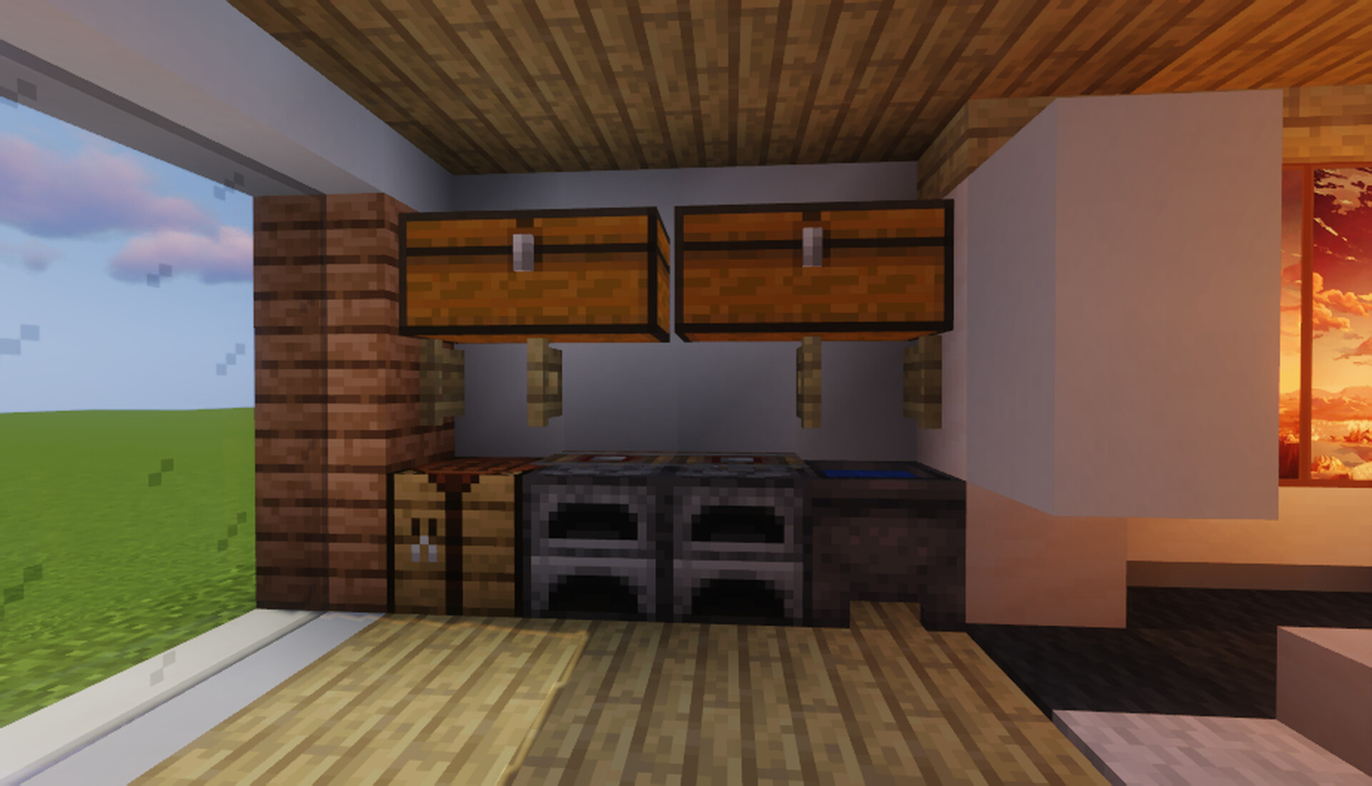 Modern mansion java 1.16.5 Minecraft Map