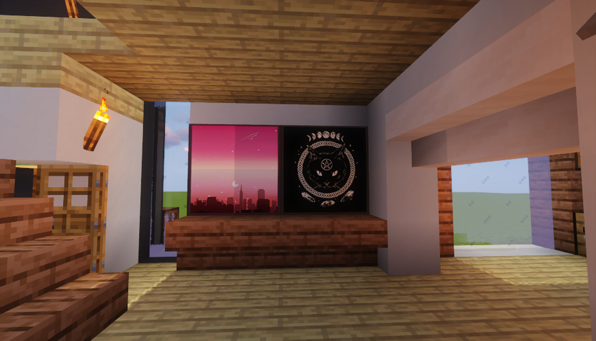 Modern mansion java 1.16.5 Minecraft Map