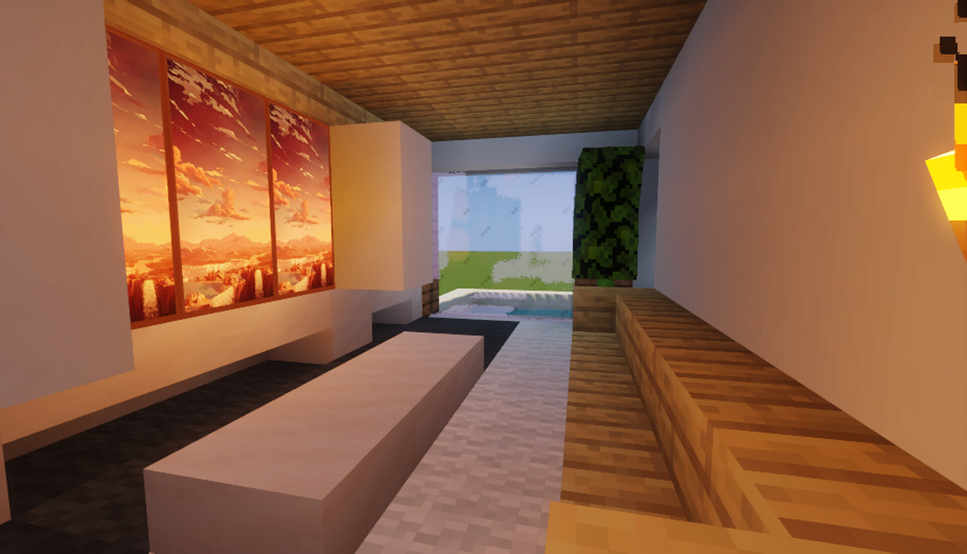 Modern mansion java 1.16.5 Minecraft Map