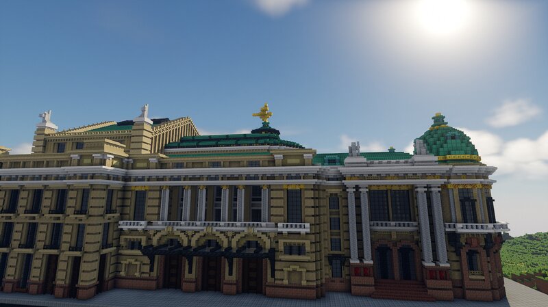 Municipal Theater of Rio de Janeiro - Opera Minecraft Map