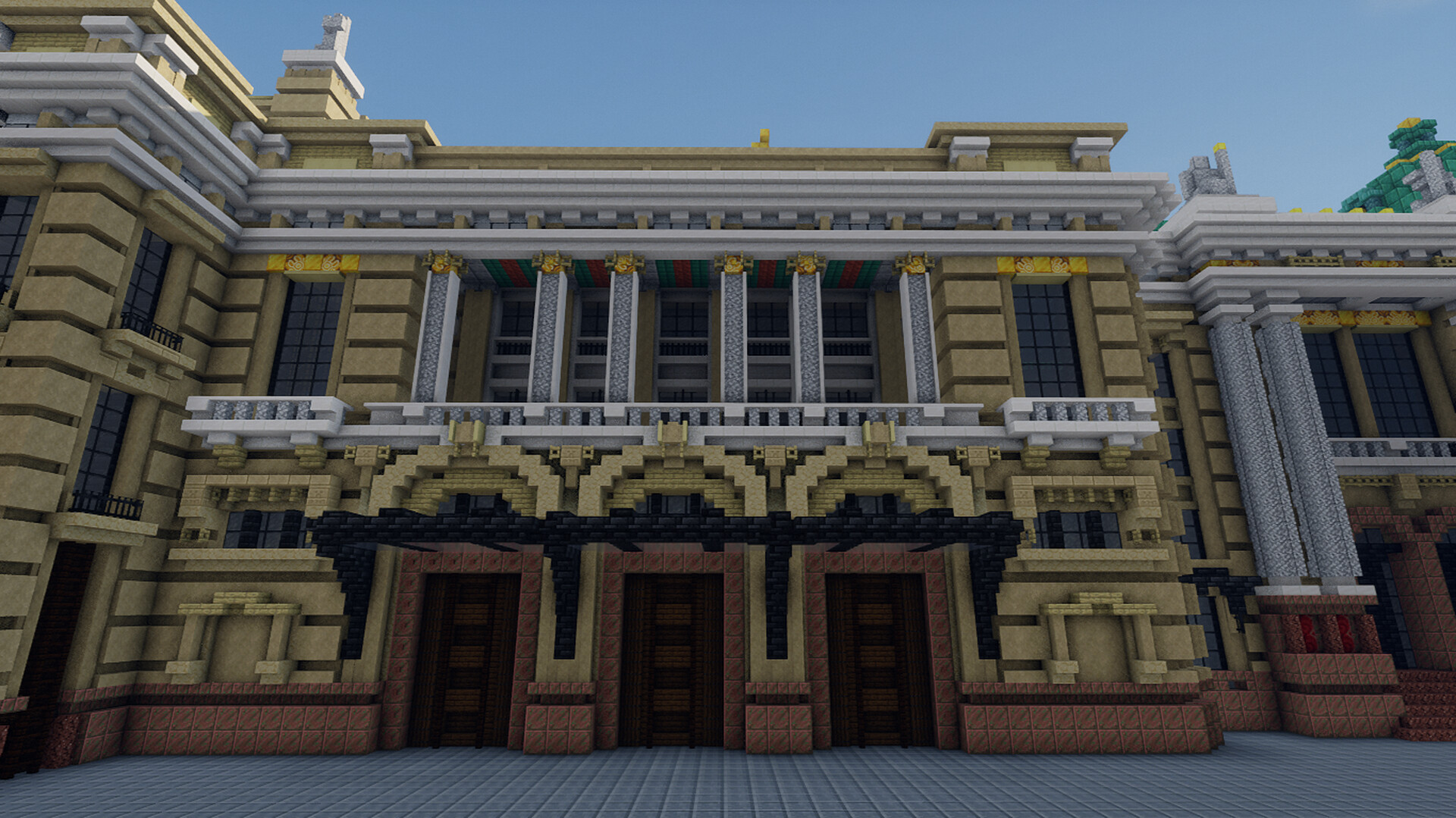 Municipal Theater of Rio de Janeiro - Opera Minecraft Map