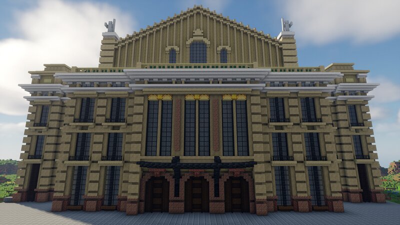 Municipal Theater of Rio de Janeiro - Opera Minecraft Map