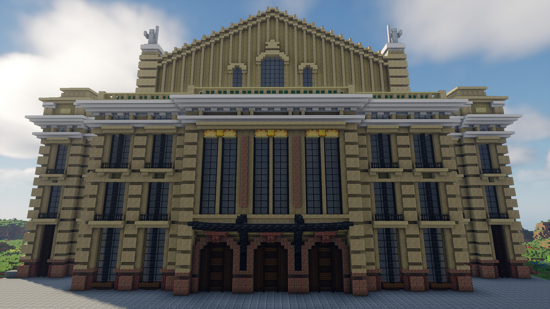 Municipal Theater of Rio de Janeiro - Opera Minecraft Map