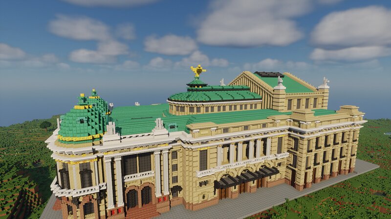 Municipal Theater of Rio de Janeiro - Opera Minecraft Map