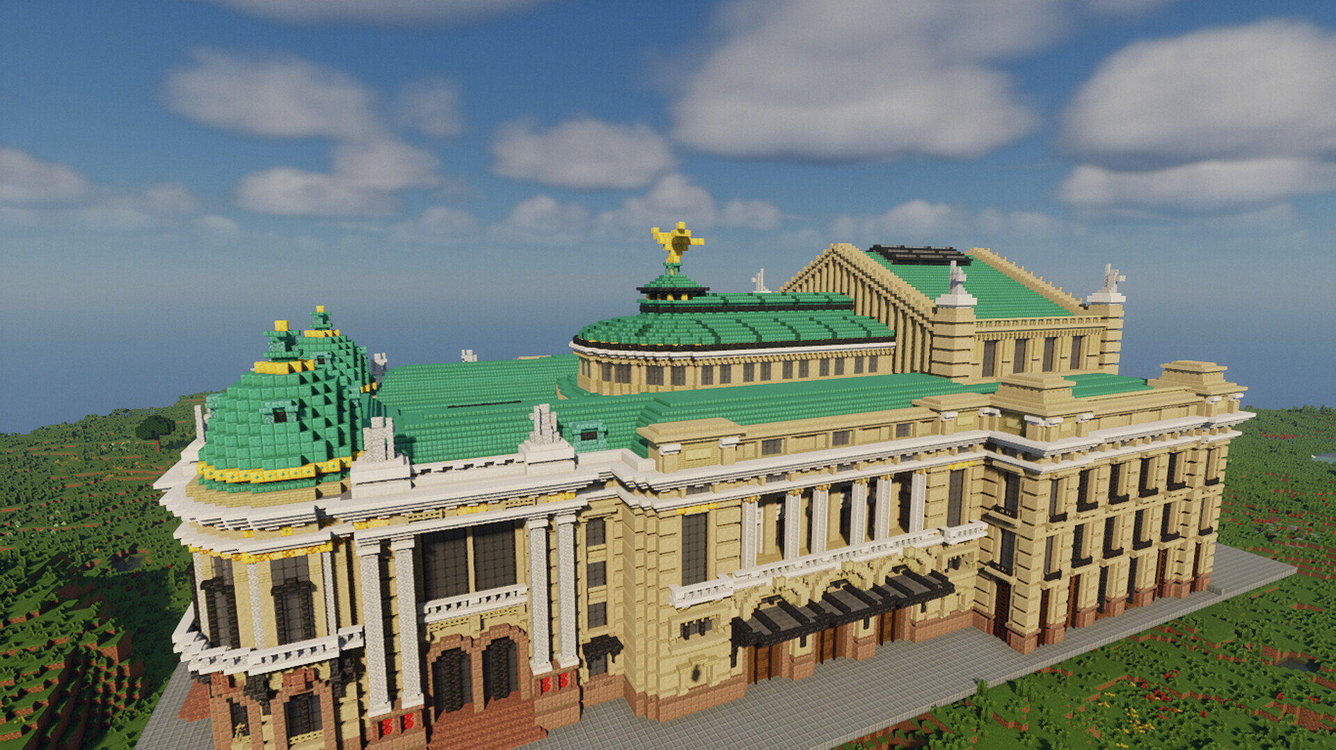 Municipal Theater of Rio de Janeiro - Opera Minecraft Map